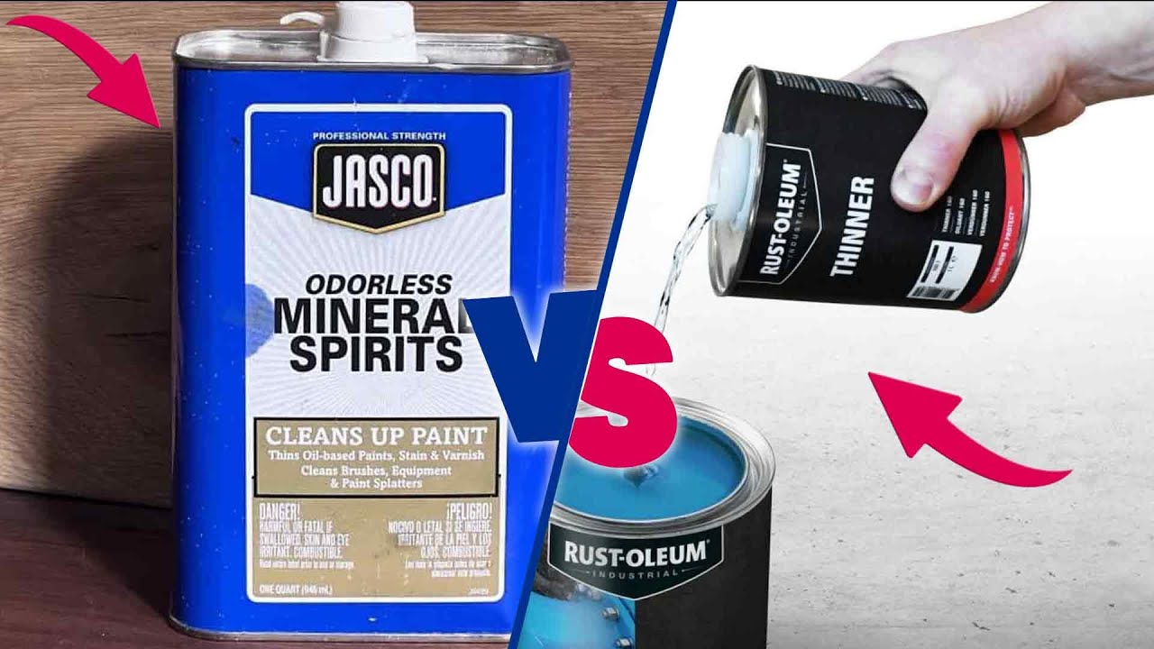 Mineral Spirits vs Paint Thinner: Key Differences Explained