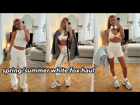 get ready for Dubai with me! WHITE FOX HAUL