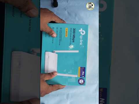 TP link WR820N router unboxing video