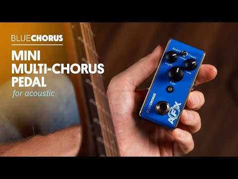 Fishman AFX BlueChorus Mini Acoustic Guitar Chorus Pedal | Reverb