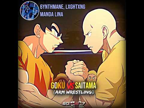 GOKU VS SAITAMA | ARM WRESTLING π | ONE PUNCH MAN EDITππ₯#youtubeshorts #onepunchman #goku