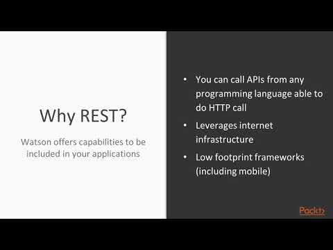 Learn IBM Watson for Beginners Recap of REST Paradigm | packtpub com - Mind Luster