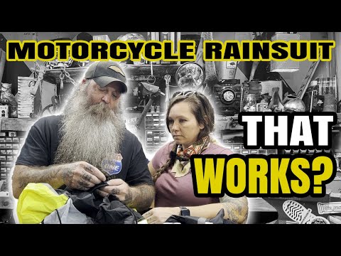 Motorcycle Riding Gear: Waterproof Rain Suit that WORKS! Nelson Rigg Solo Storm Jacket & Pants