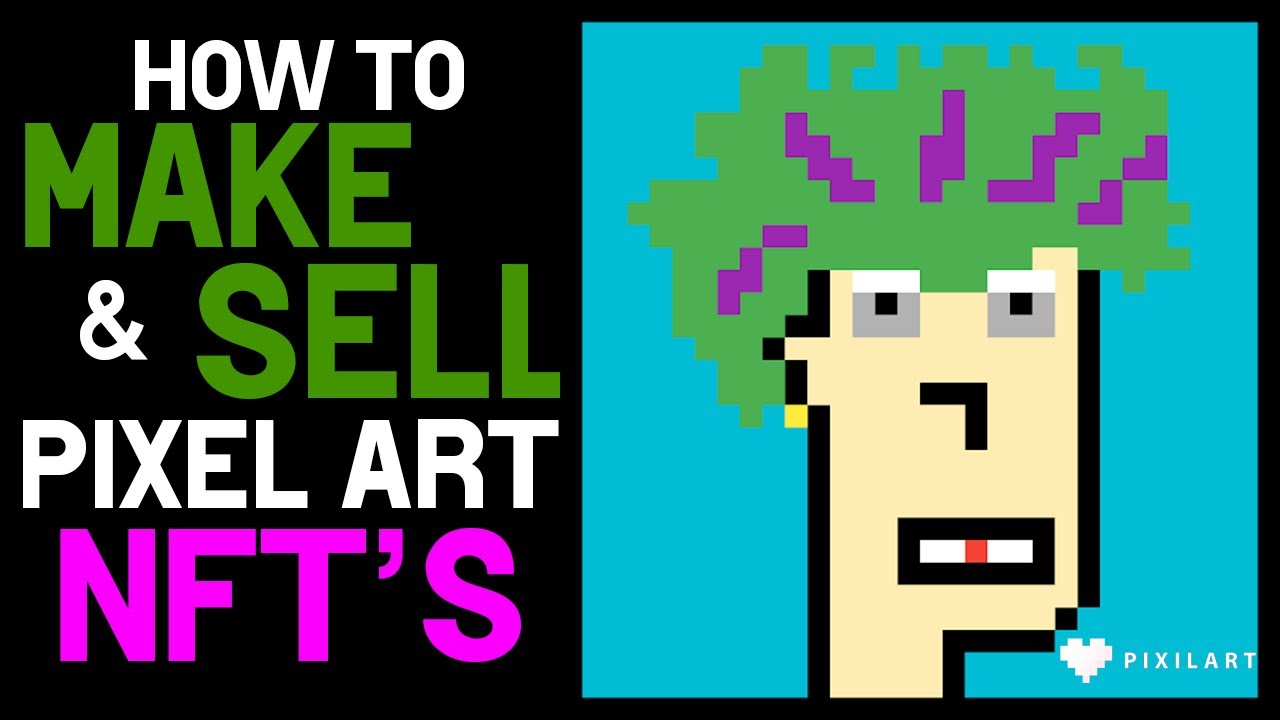 How To Make & Sell NFT Pixel Art (Beginner Tutorial)