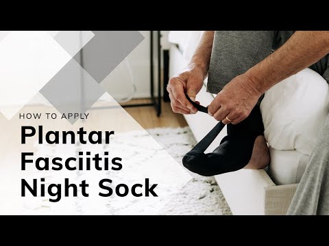 How to Apply the BraceAbility Plantar Fasciitis Night Sock