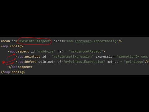 Setting up an AOP project Configuring an Aspect - Spring (Aspect-oriented Programming) (Skillsoft)