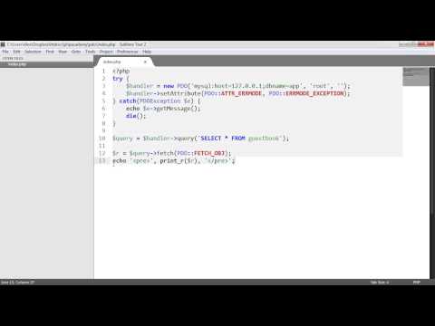 Learn PHP Data Objects PDO Fetch types Part 3 8 - Mind Luster