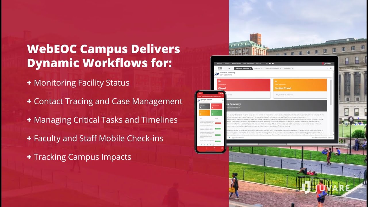 WebEOC Campus Overview
