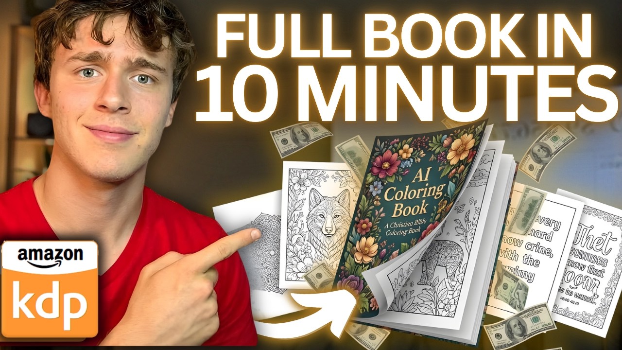 The Easiest Way to Create KDP Coloring Books in 2026 (FULL Tutorial)