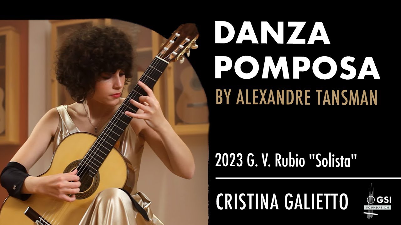 2023 German Vazquez Rubio "Solista" SP/IN Guitar | GSI