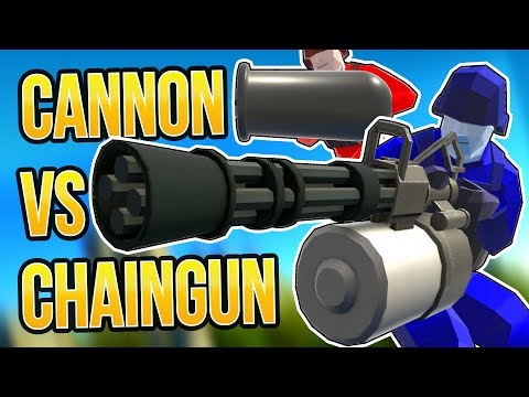 CHAINGUN VS CANNON | RAVENFIELD MINIGUN MAYHEM Gameplay Early Access 5