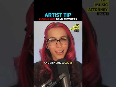 Kicking Out Band Members | Tips for Artists by a REAL Entertainment Attorney!