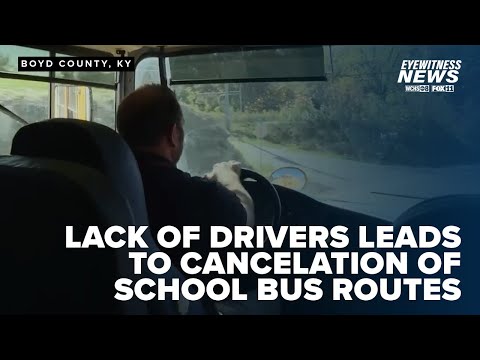 Eastern KY school district canceling bus routes due to bus driver shortage