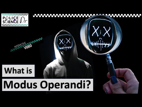 What Is Modus Operandi? (Trailer 1)
