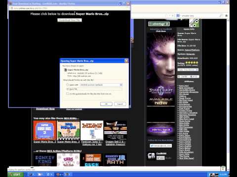 How to use and install FCEUX NES Emulator and install roms!