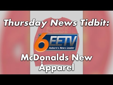 Thursday News Tidbit: McDonalds New Apparel