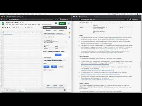 Pull API data into Google Sheets with API Connector [2020]