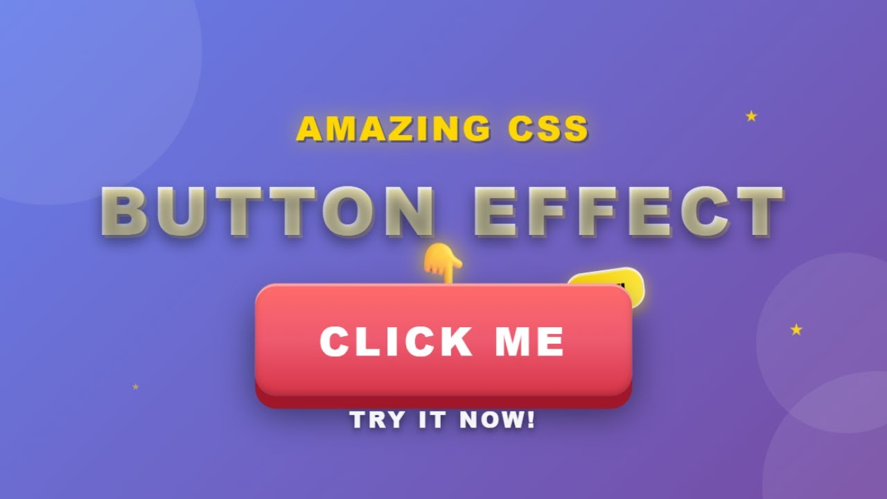 Modern Animation & 3D Button Press Effect Using CSS Box Shadow | HTML & CSS