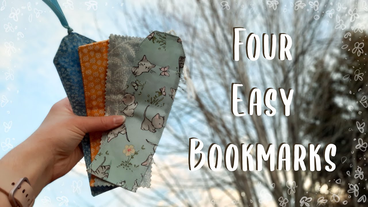 DIY Fabric Bookmarks | Super Easy Tutorial
