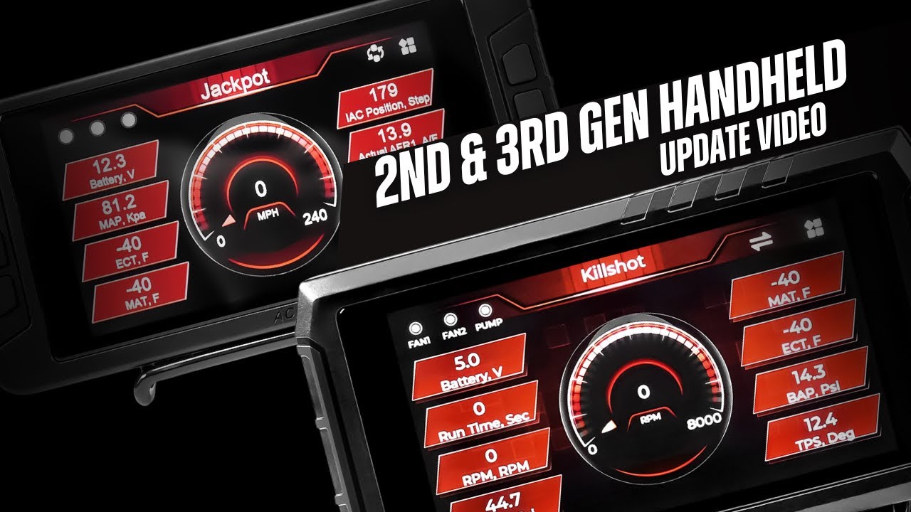 2nd & 3rd Gen Handheld Update Walk Through