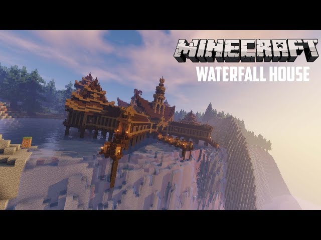 Waterfall House Minecraft Map
