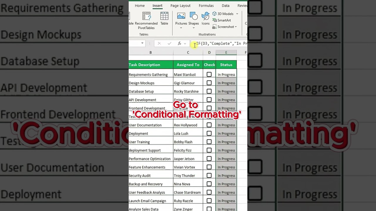 New Feature in Excel: Checkboxes