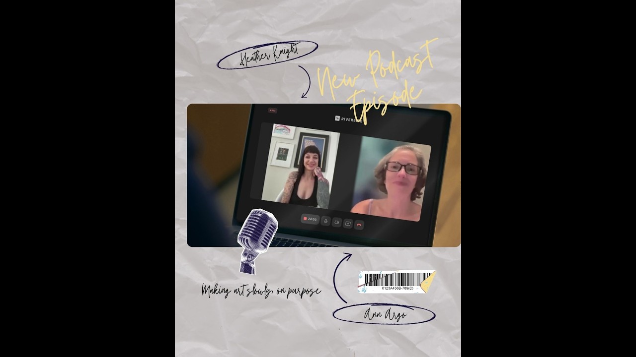 Full conversation drops Friday. Heather Knight, @elementclaystudio — link in bio when it's live.