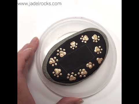 How to Dot Paint a Paw Print | Paws-itive Vibes