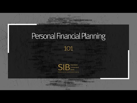 Personal financial planning 101
