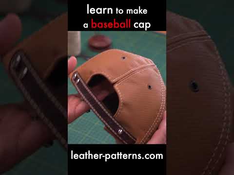 Learn to Make a Baseball Cap