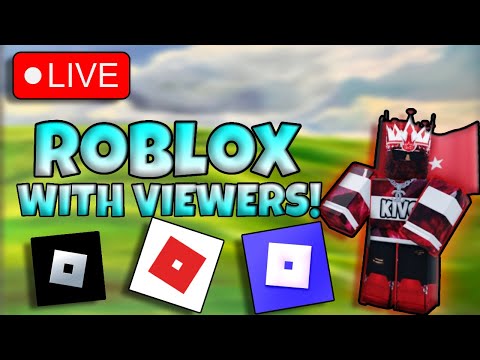 🔴PLAYING RANDOM ROBLOX GAMES WITH VIEWERS!🔴 FOLLOWERS/FRIENDS CAN JOIN!
