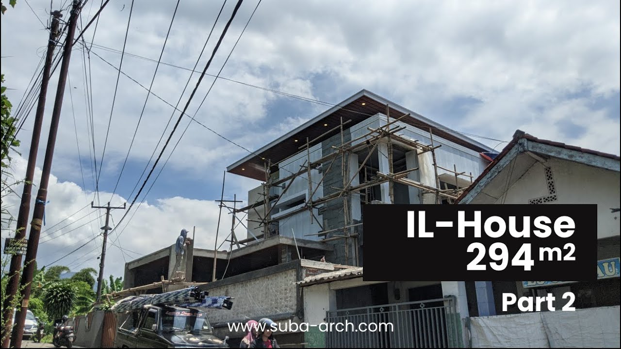 proses pembangunan rumah modern | luas tanah  ( 12x30m ) | project visit