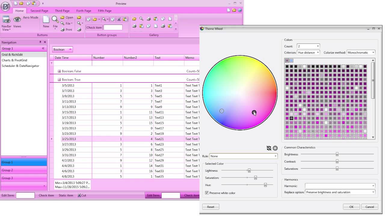 DevExpress WPF: The Color Wheel