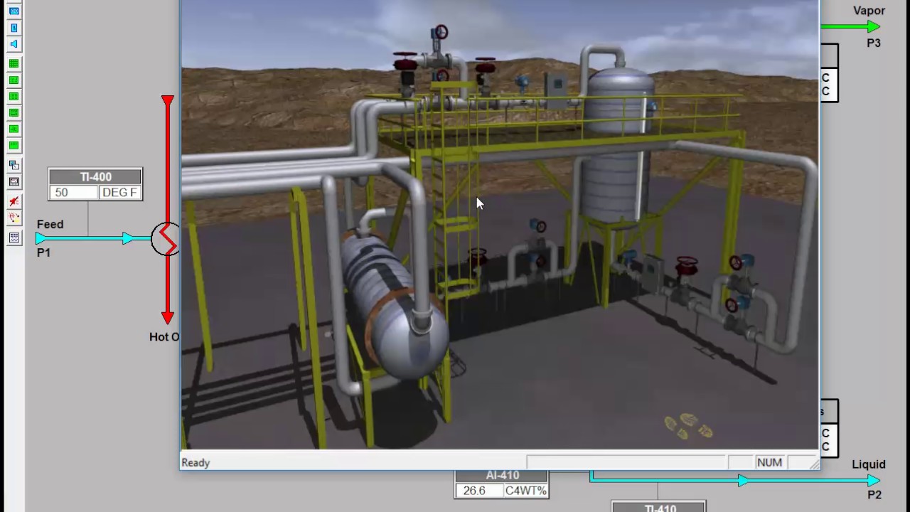 Simulation Solutions Flash Drum Operator Training Simulator