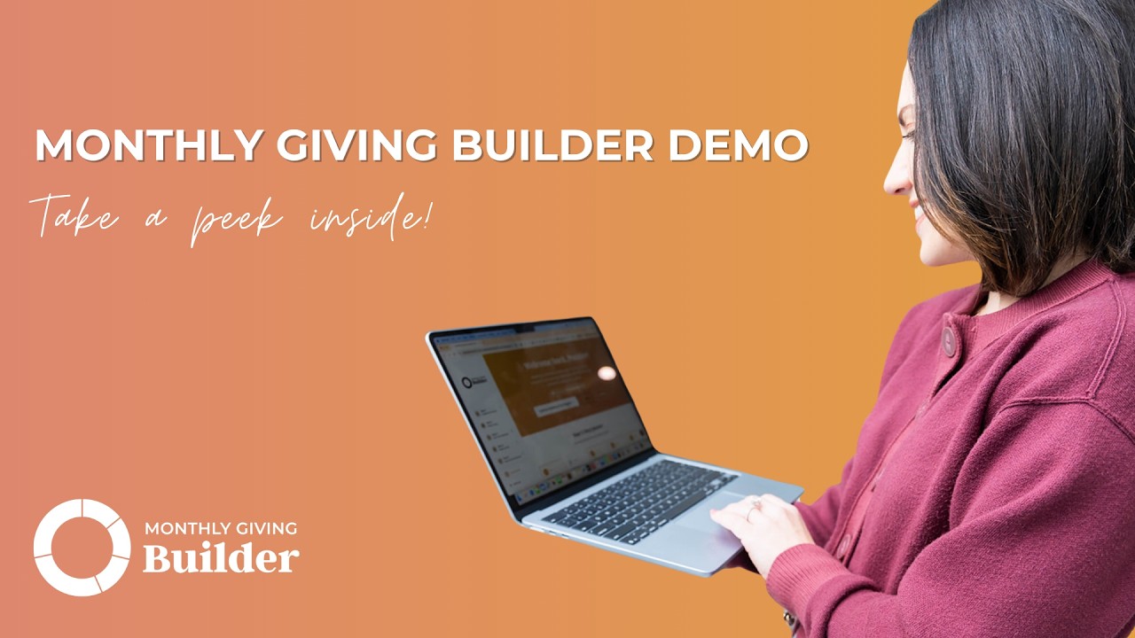 Full Monthly Giving Builder Tutorial 2026 (The best way to launch your monthly giving program)