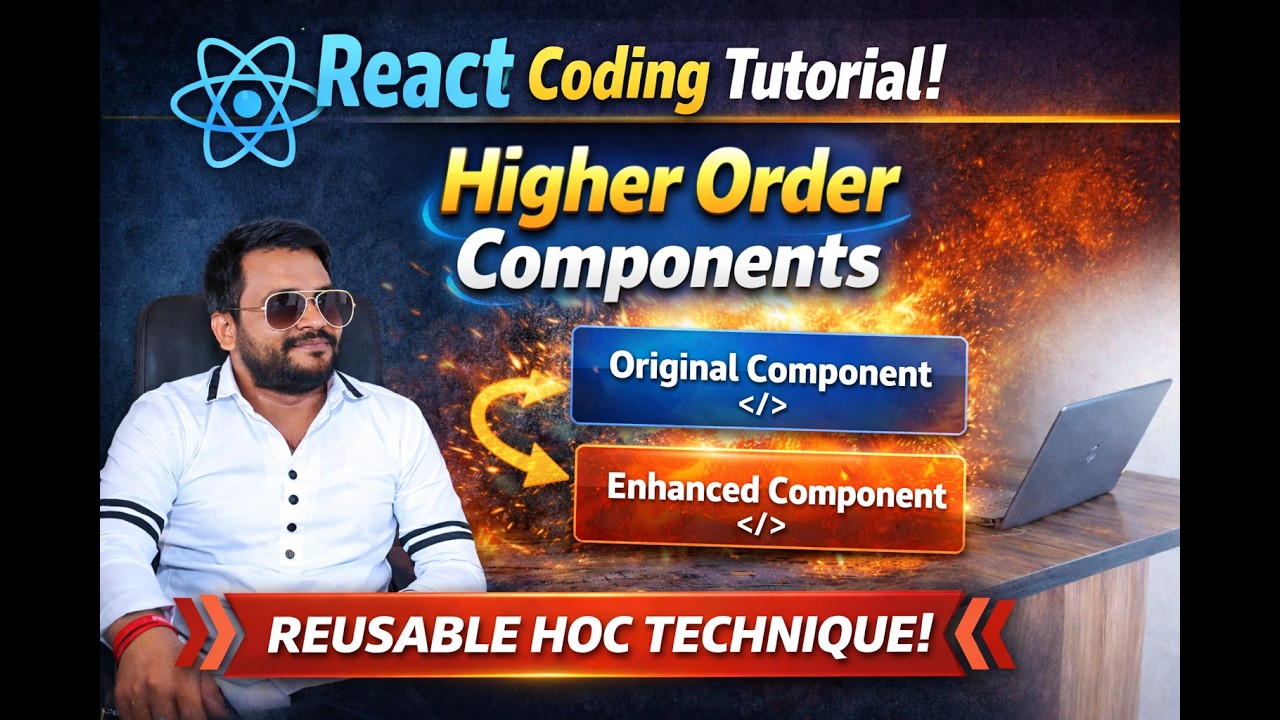 React Higher Order Component (HOC) Explained | Learn in Minutes! #FrontendDevelopment