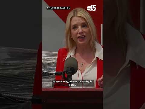 AG Pam Bondi addresses deportation flights during illegal drug operation briefing