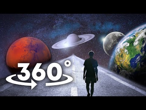 Universe VR 360 Solar System videos ( Comparison Planets )