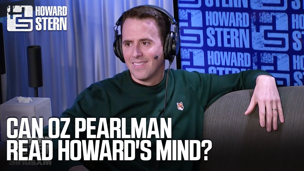 Can Oz “The Mentalist” Pearlman Guess Howard’s Secret Word?
