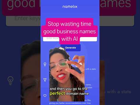 Generate good business names with AI