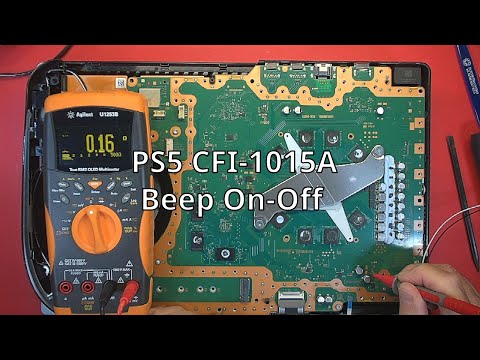 #184 Repair of PS5 Beep On-Off CFI-1015A
