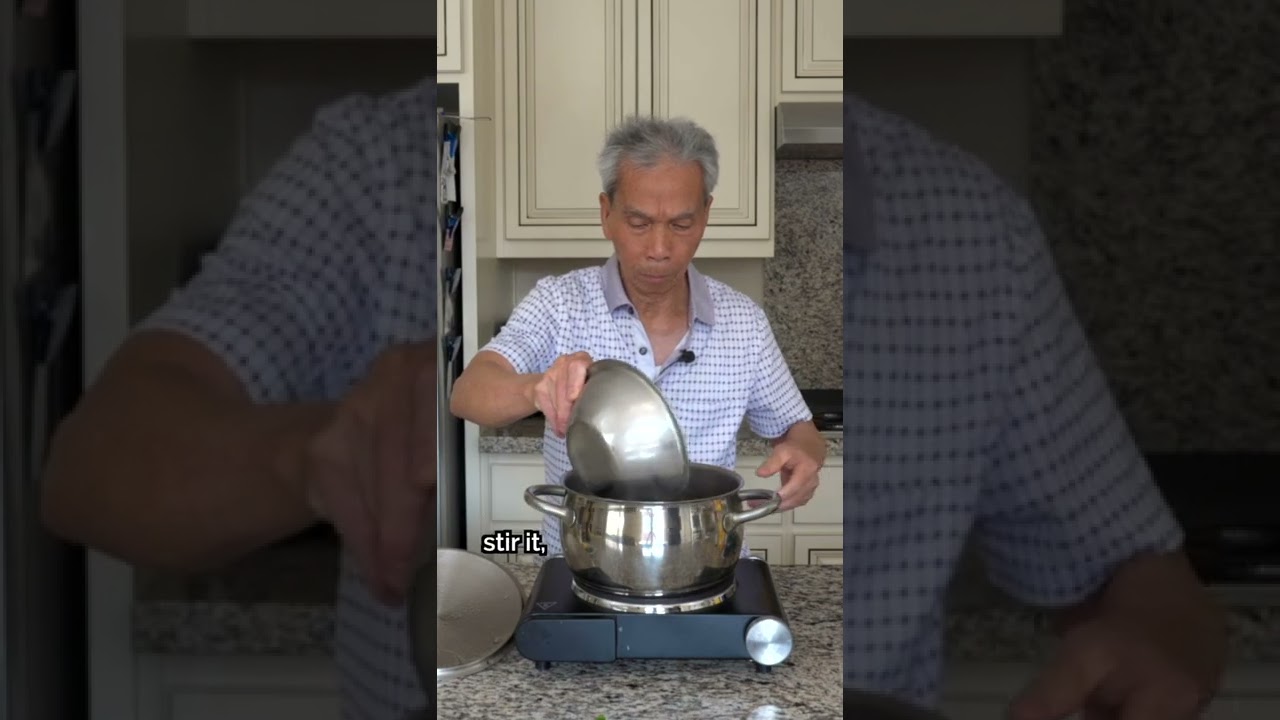 🤤 How to Make the SILKIEST Congee Base! #Shorts
