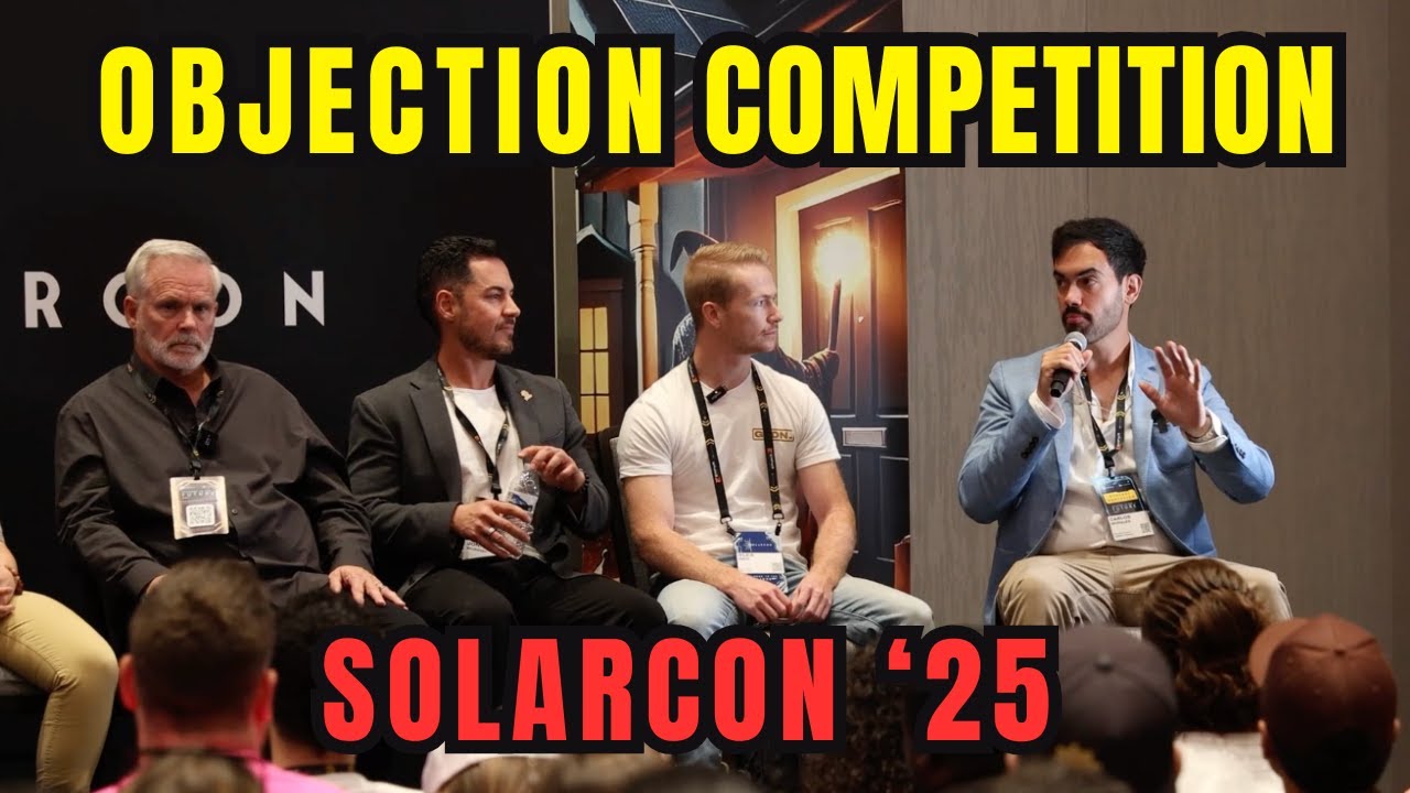 The Best Solar Objection Handling in 2025 : Hosted by The Wolf Of Solar! Live at SolarCon 2025