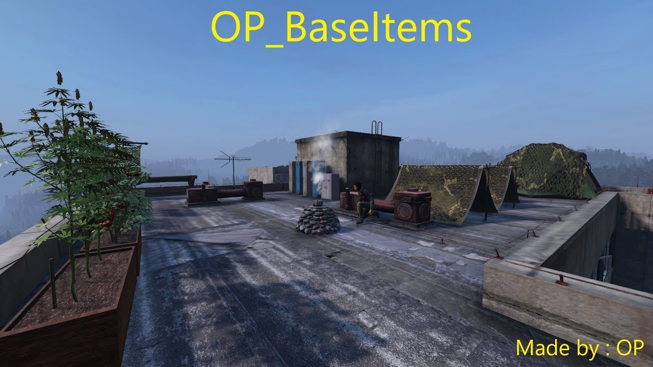 DayZ Mod Guide : OP_BaseItems