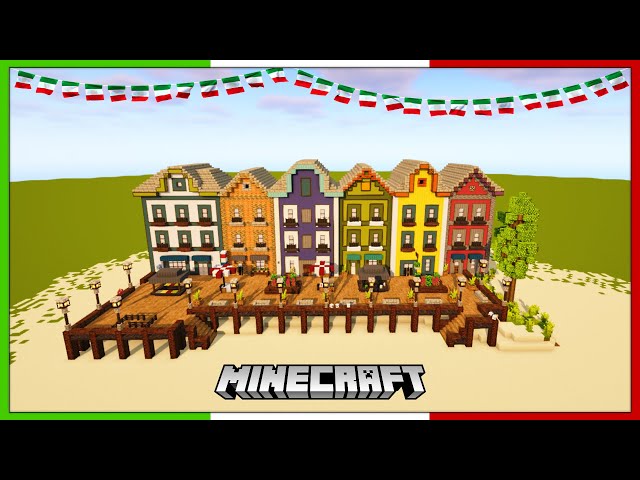 Italian Houses Style With Interior (FREE DOWNLOAD) Minecraft Map