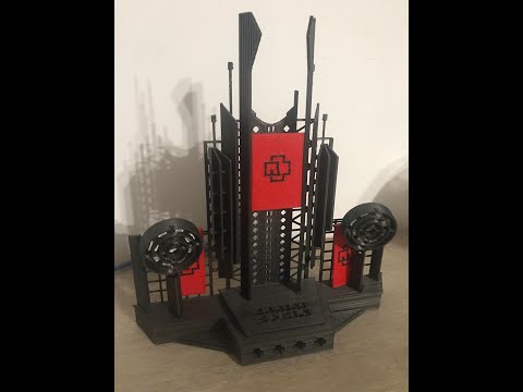 STL file Rammstein - Scene 3D Sound Sensor 🎵 ・3D printer design to ...