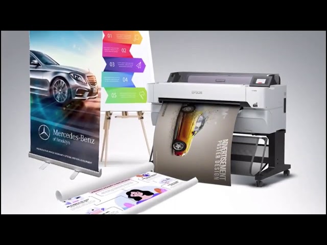 Epson Large Format CAD Plotter - Epson SureColor SC-T3130N 24" Technical Printer/ CAD Printer ...