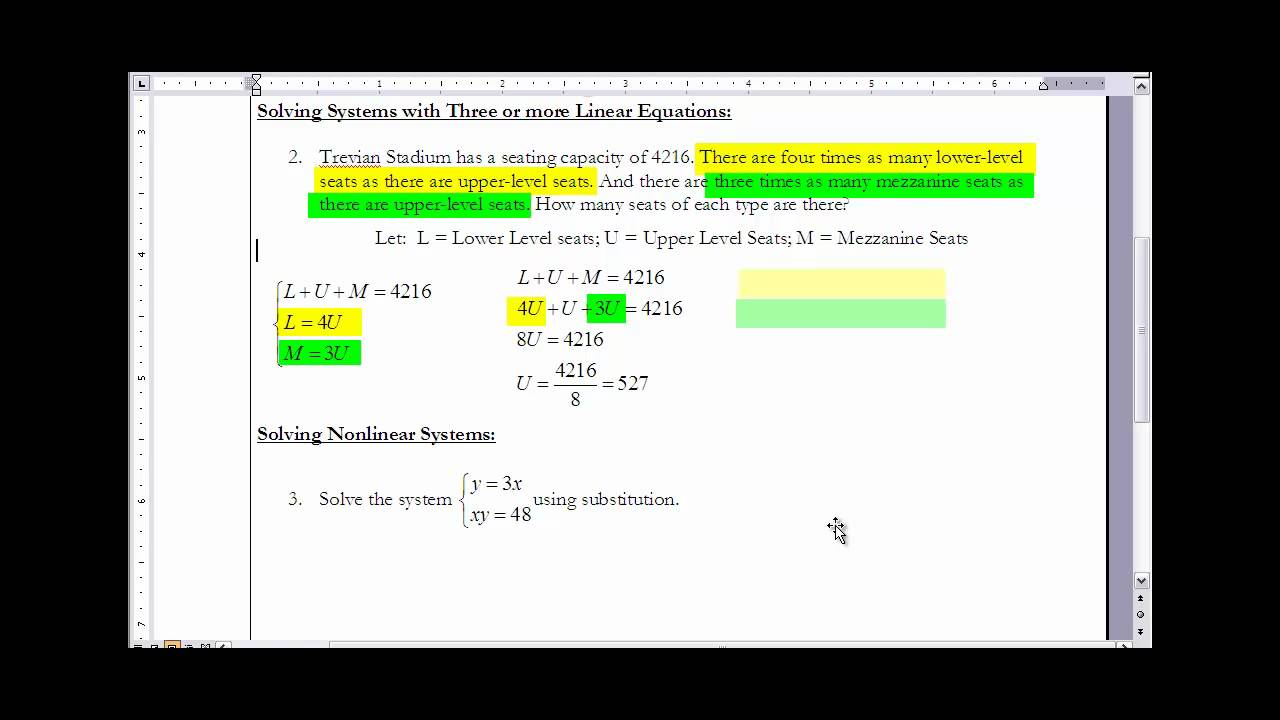 Advanced Algebra 5-3