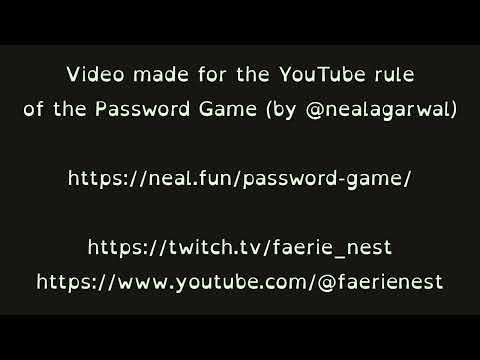 The Password Game | Timer of exactly 17mn59s