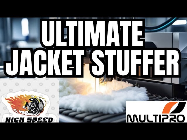 Jacket Filling machine - Automatic Jacket Filling Machine / Padded ...